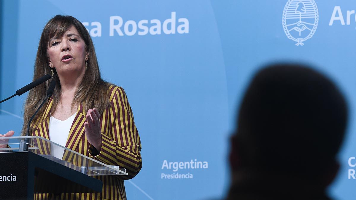 Fuerte cruce entre Roberto García Moritán y Gabriela Cerruti