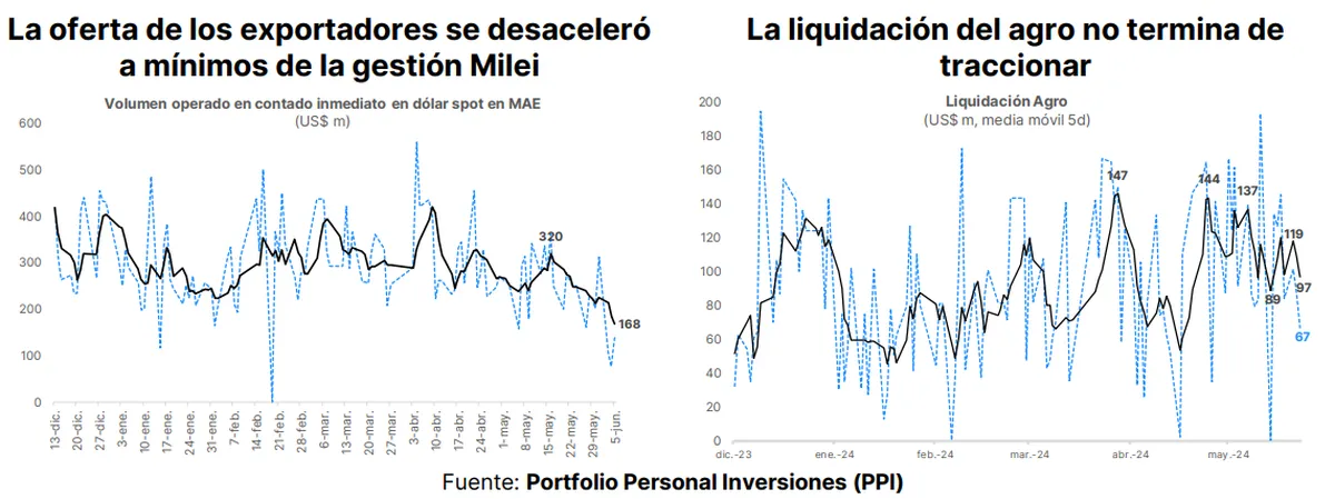 Pulseada de Milei con China: Desembolsos, reservas del BCRA y dólar en ...