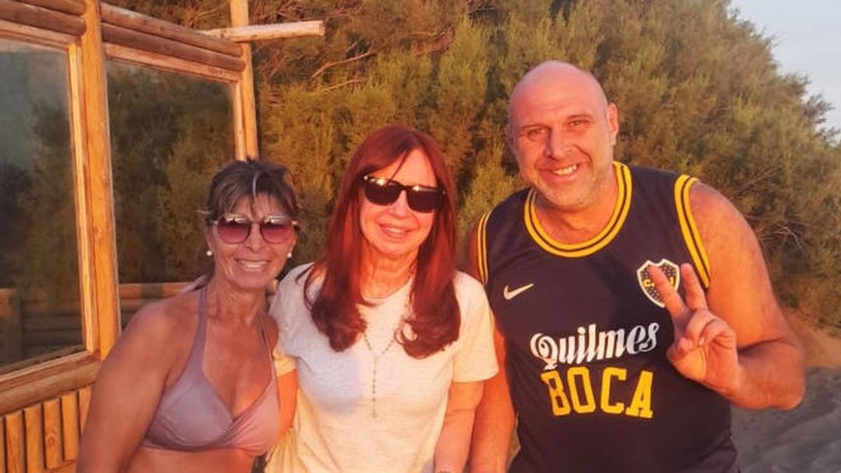 Difunden fotos de CFK de vacaciones: Qué destino argentino eligió