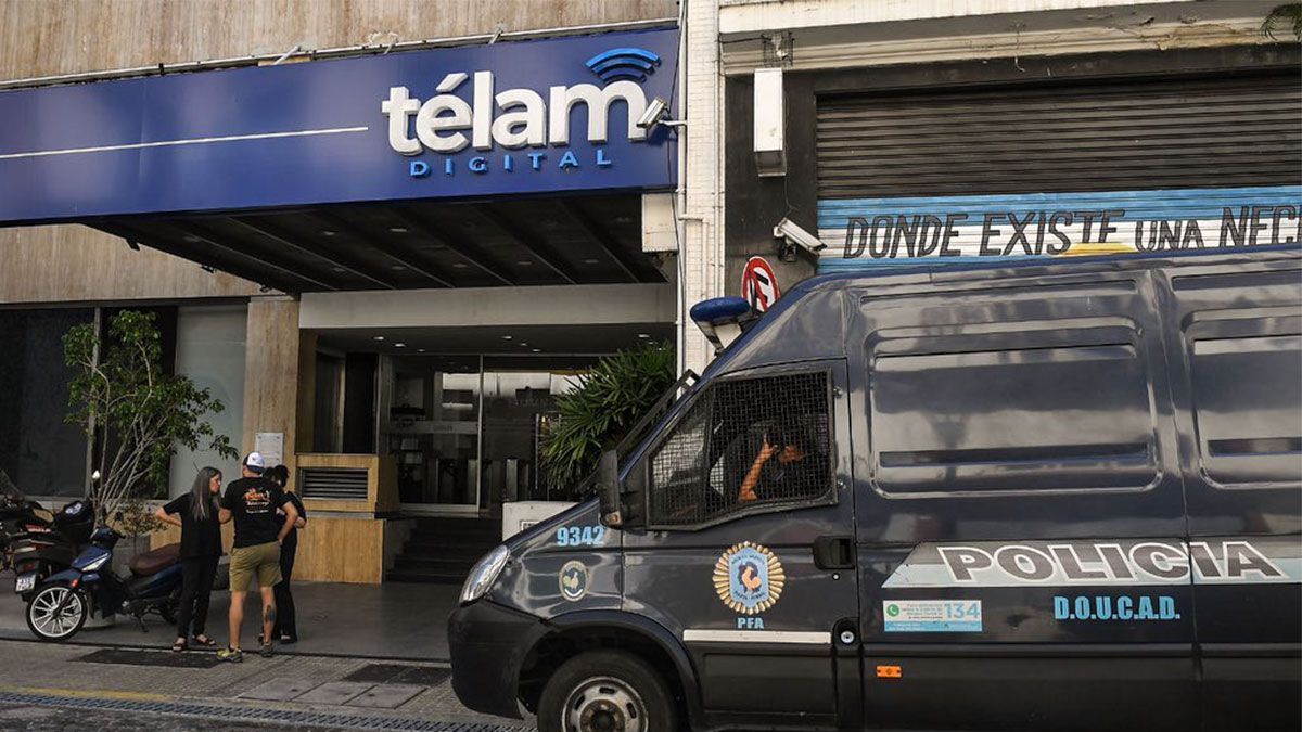 Trabajadores de Télam desafían a Milei y abren una nueva web