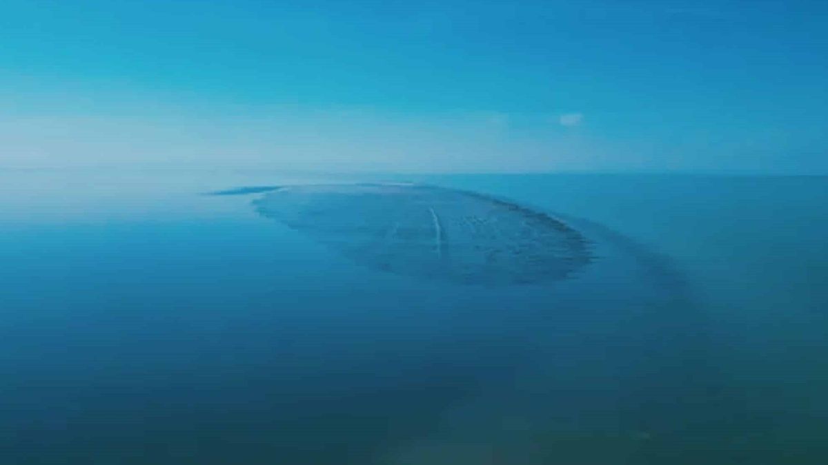Apareció una isla nueva en el Mar Caspio y dejó a los científicos ...