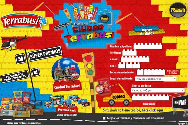 Terrabusi + Rasti, una promo