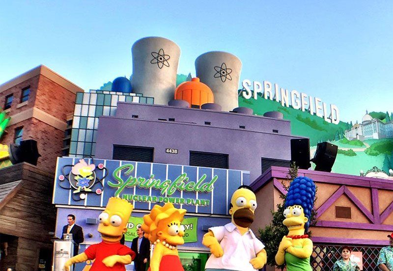 Ya se puede visitar la ciudad de Los Simpson