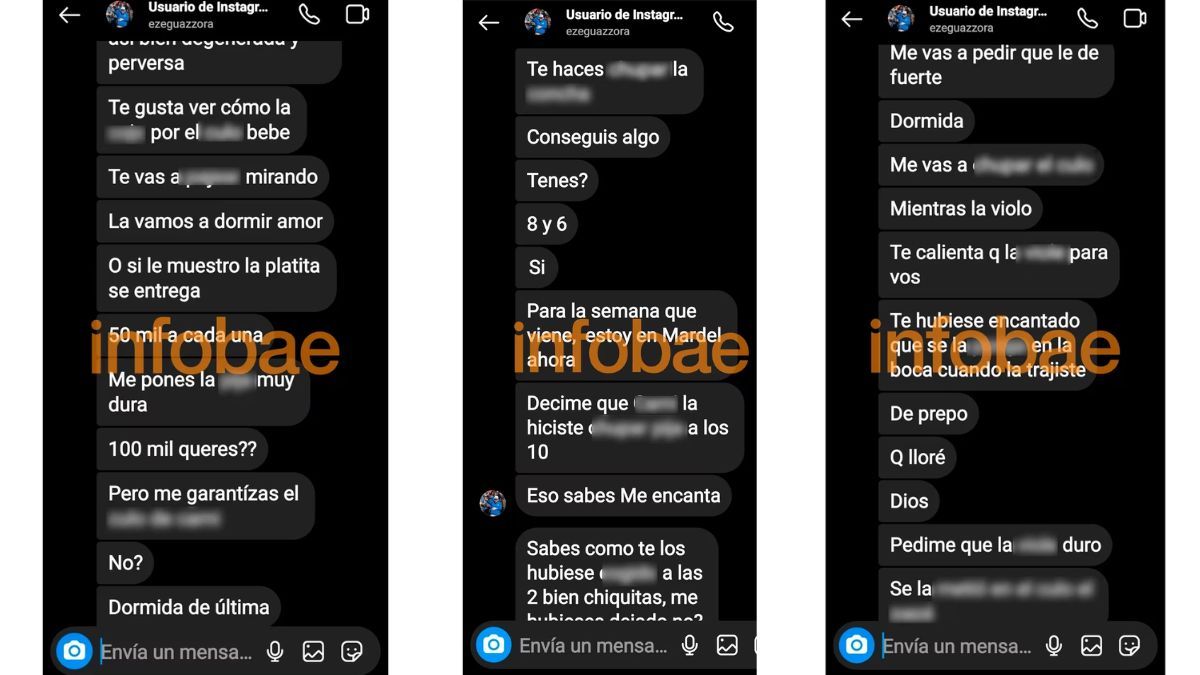 Ezequiel Guazzora: Prófugo y con chats incriminatorios