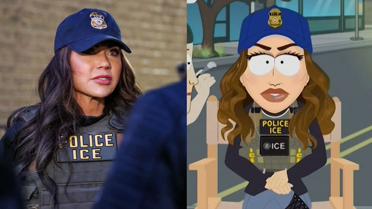 South Park no perdona: Ahora ligó Kristi Noem, justo después de reunirse con Milei