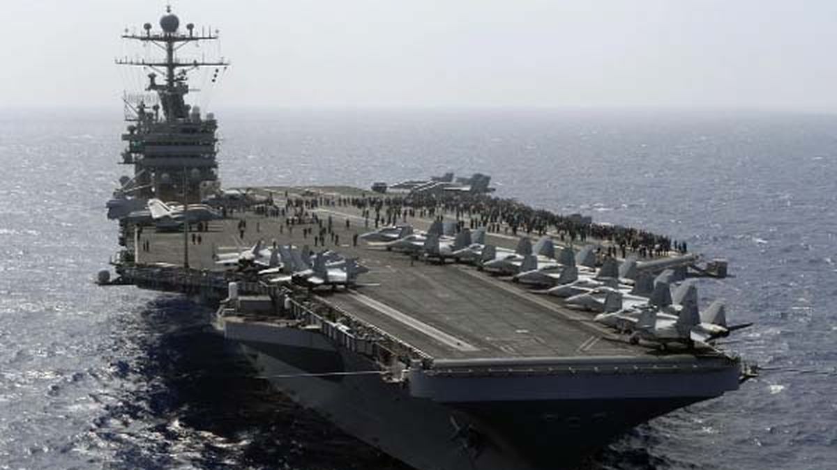 Llega el 2do portaaviones de USA a la zona de Ormuz
