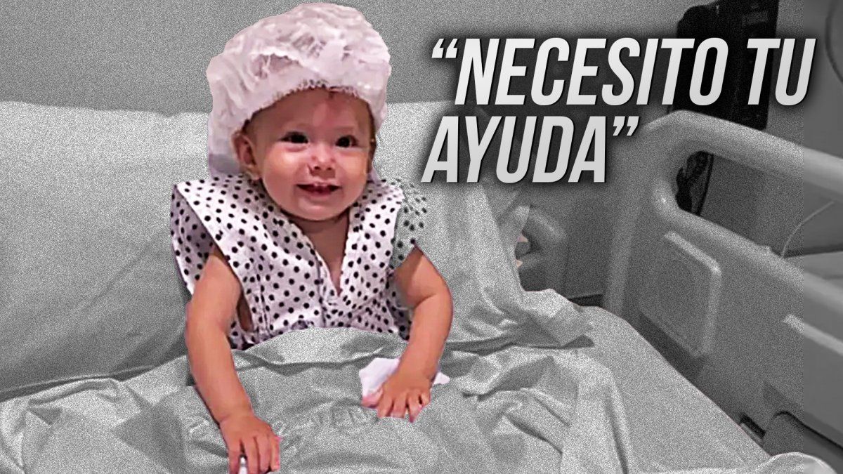 Fátima: La bebé necesita un medicamento de 2 millones US$