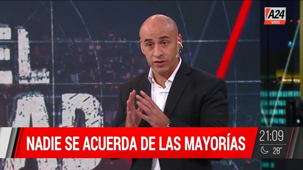 No es periodista: Esteban Trebucq vs. Verbitsky con delay
