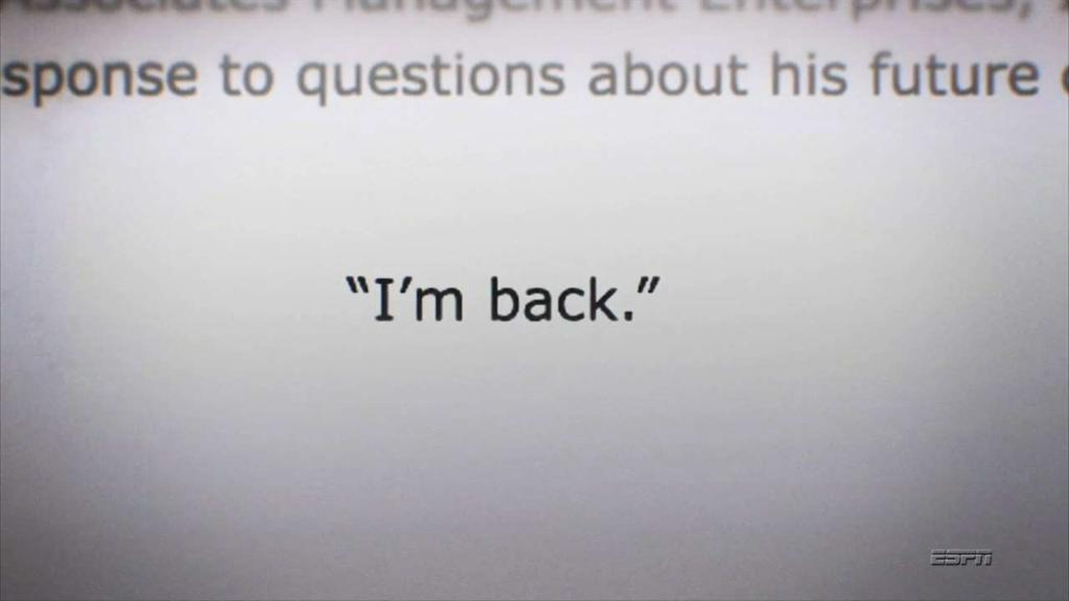 Estoy de vuelta: La frase con la que Michael Jordan anunciaba su ...