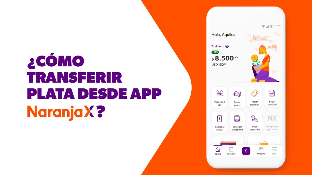Naranja X revela topes para transferencias: Cuáles son