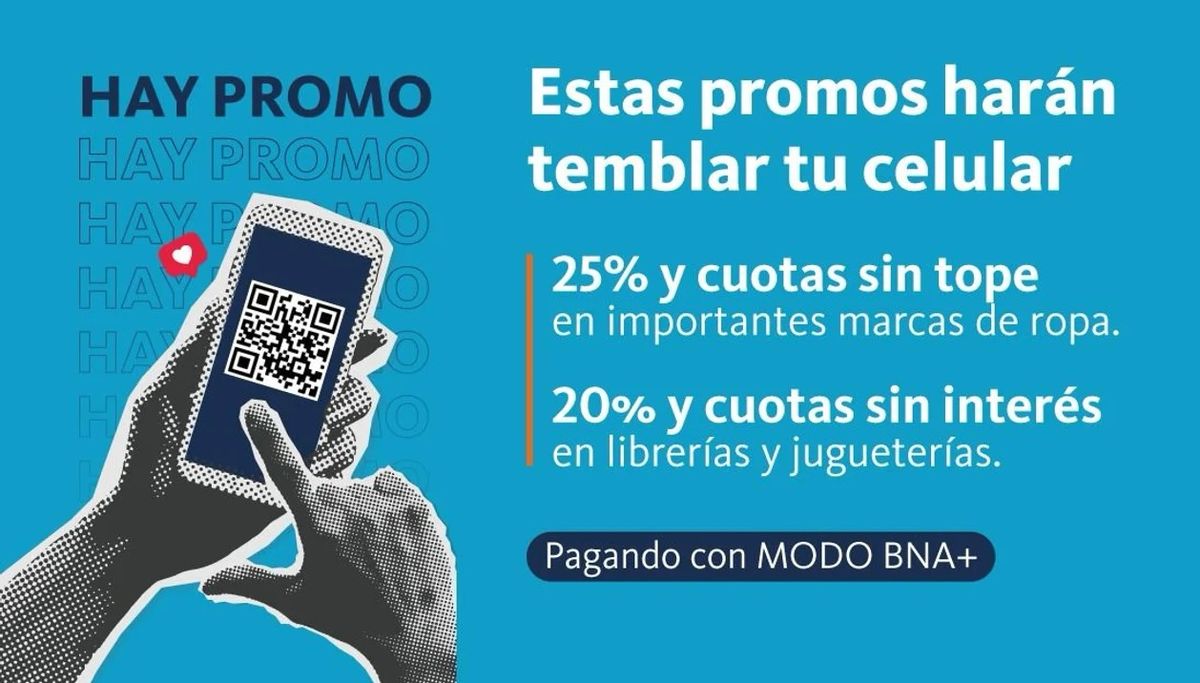 Banco Nación se suma a MODO y ofrecen descuentos irresistibles sin tope ...