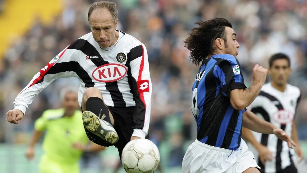 Néstor Sensini y el gol más longevo de la Serie A italiana