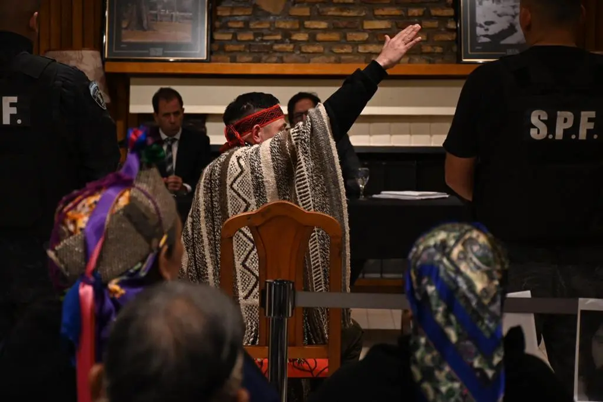 Jones Huala pone su destino en manos de Alberto Fernández