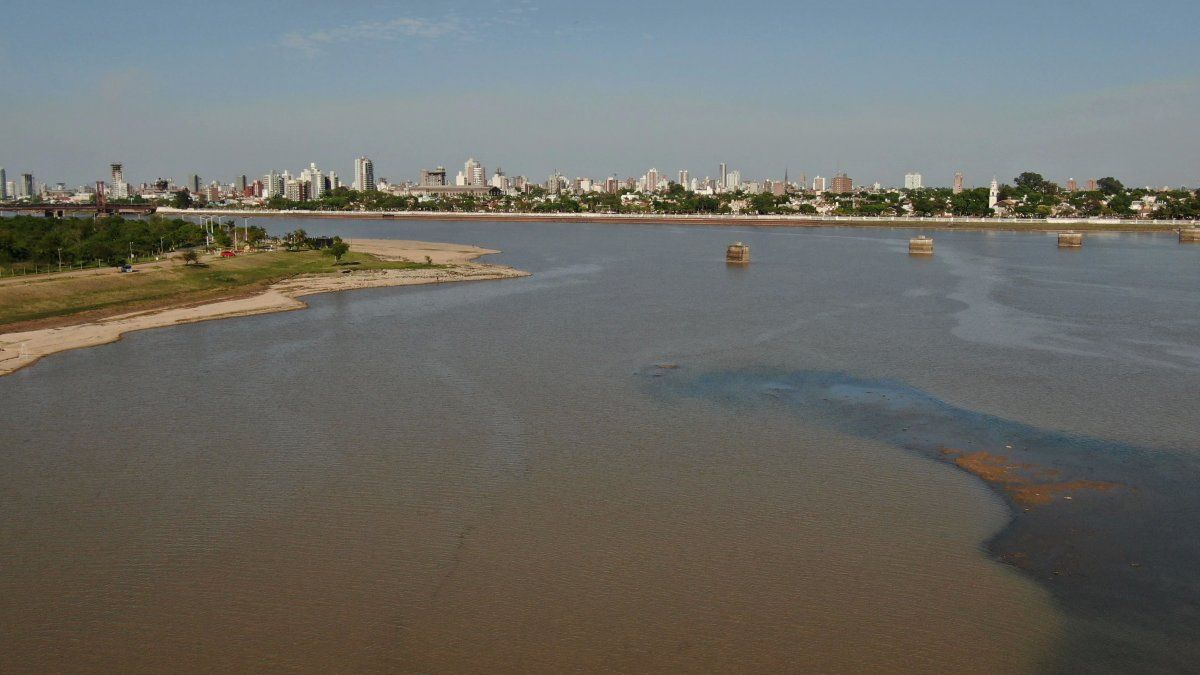 El río Paraná y un mínimo respiro favorable para Santa Fe
