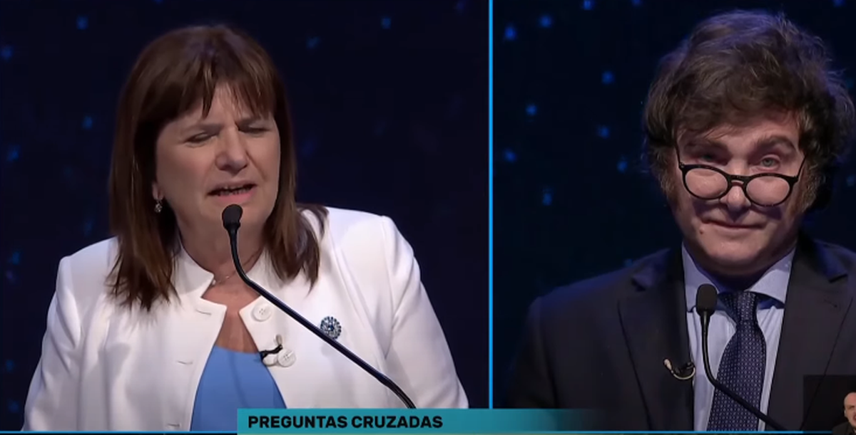 León suelto: Javier Milei ruge en debate presidencial 2023