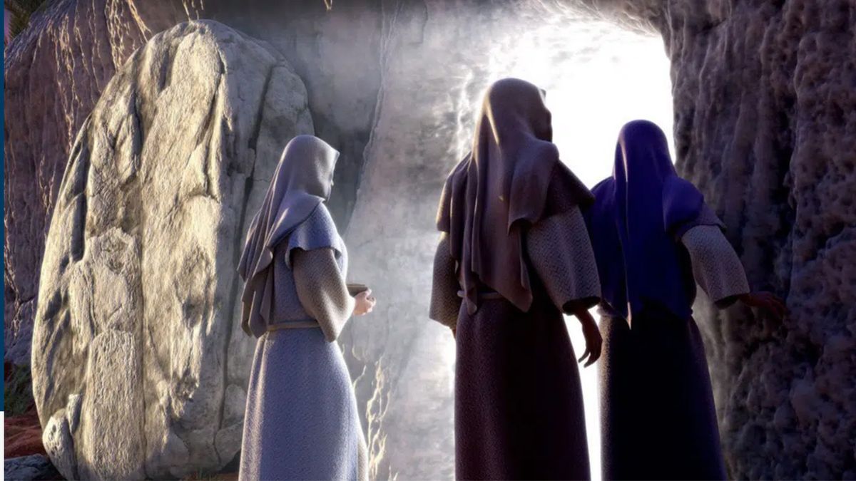 Jesucristo erige a mujeres como testigos de la tumba vacía