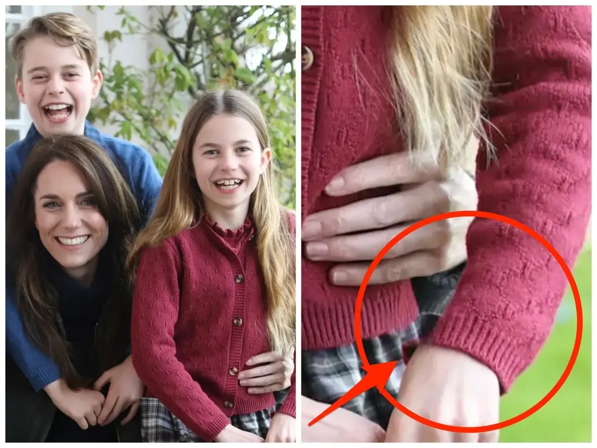 Kate Middleton junto a William en un mercado, ¿pero es ella?