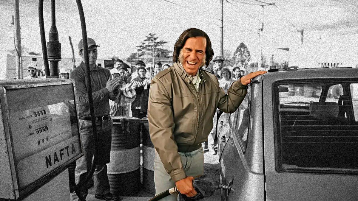 Nuevas fotos de la serie de Menem que prepara Amazon Prime