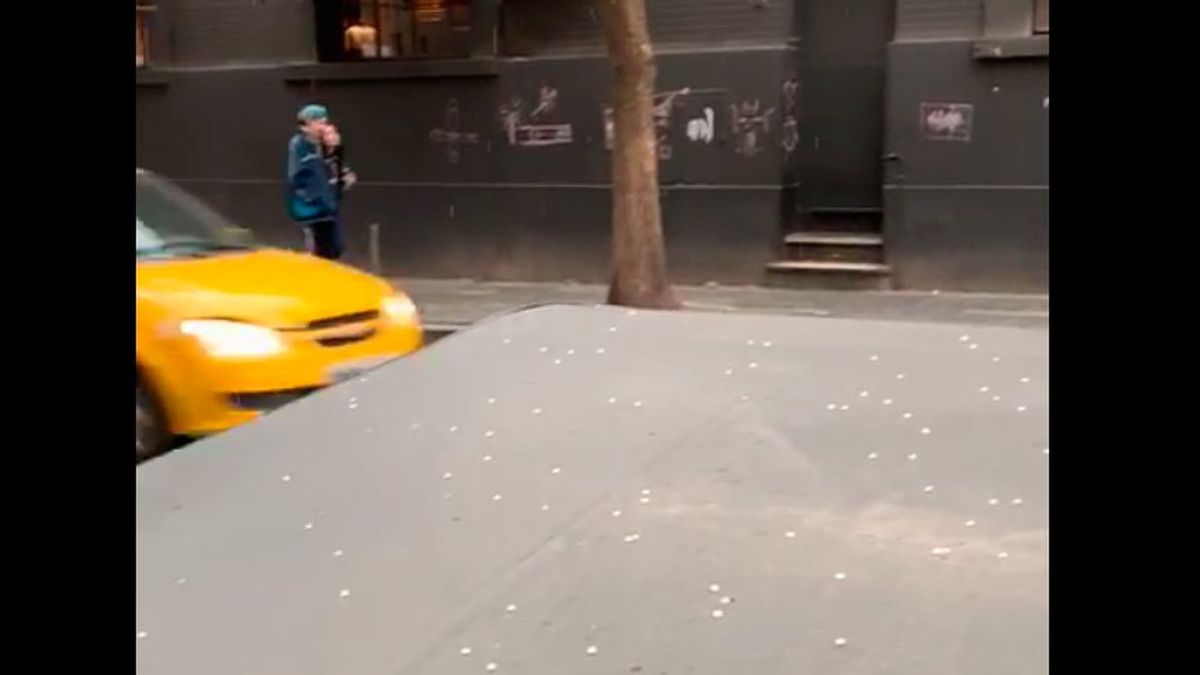 Mitad nieve, mitad garrotillo: Extraño fenómeno climático en Córdoba