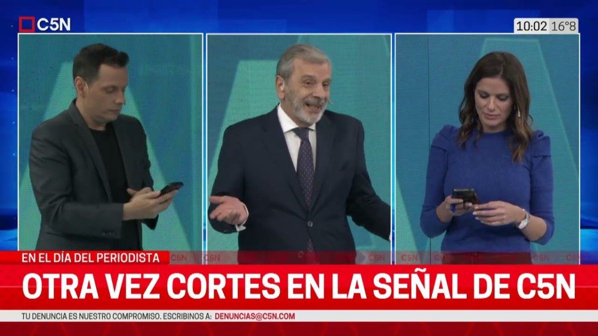 Tras alcanzar la cima del rating, C5N volvió a sufrir cortes de transmisión