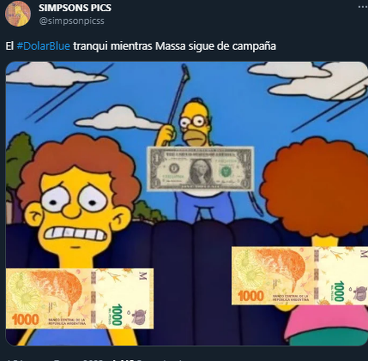 El dólar blue y los memes escalan juntos con las redes