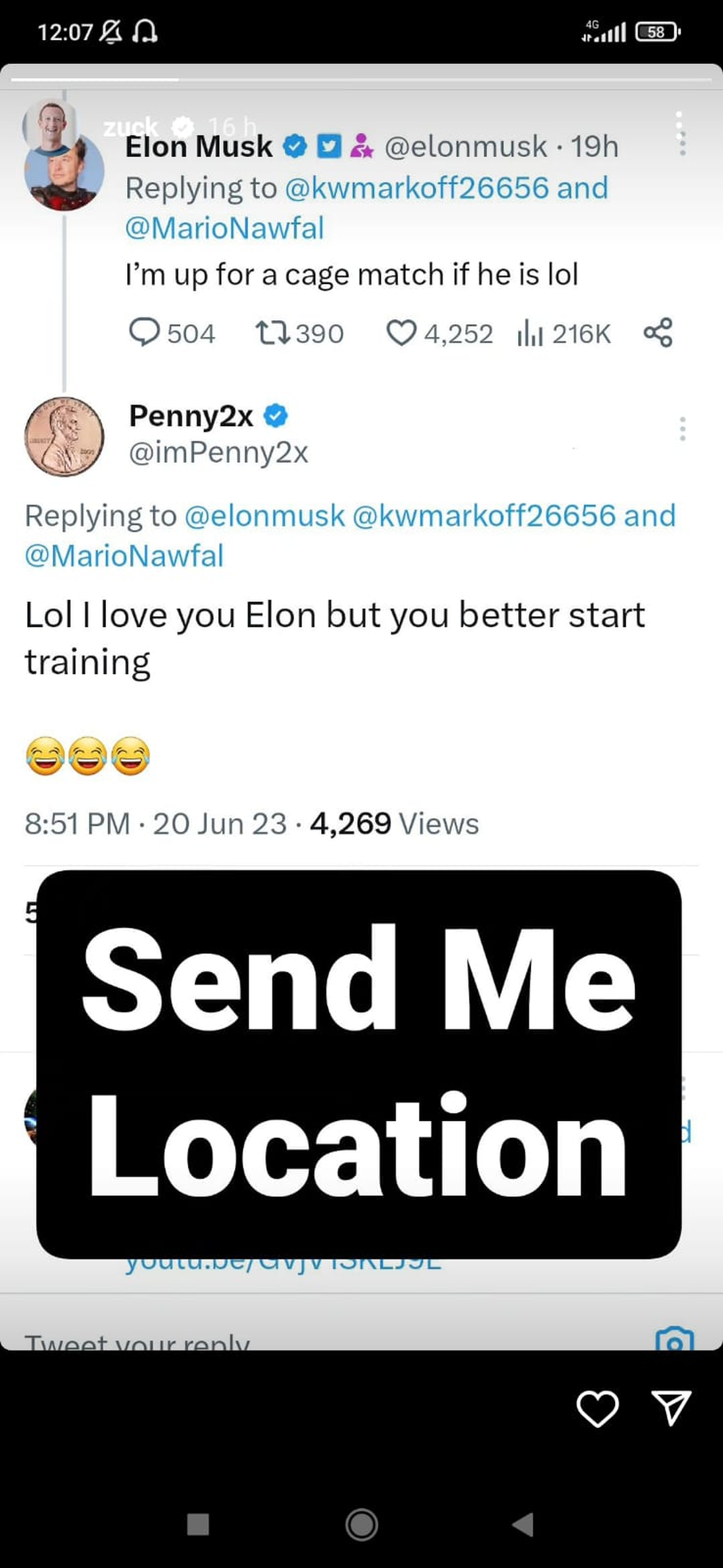 Twitter vs. Meta: ¿Elon Musk y Mark Zuckerberg al ring?