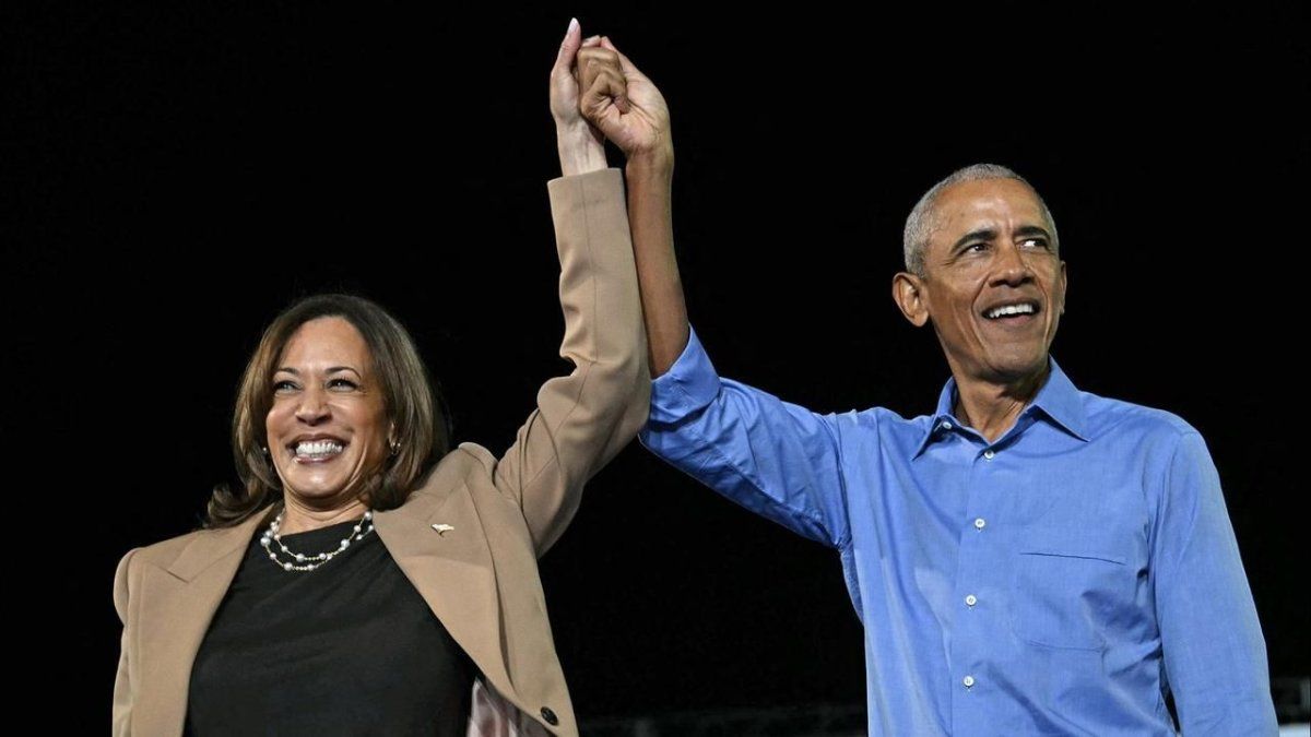 Obama y estrellas a los pies de Kamala Harris y The Washington Post neutral