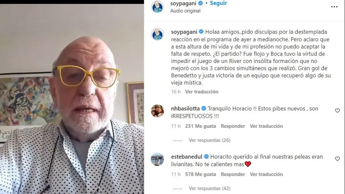 Nuevo round en la pelea entre Pagani y Distasio