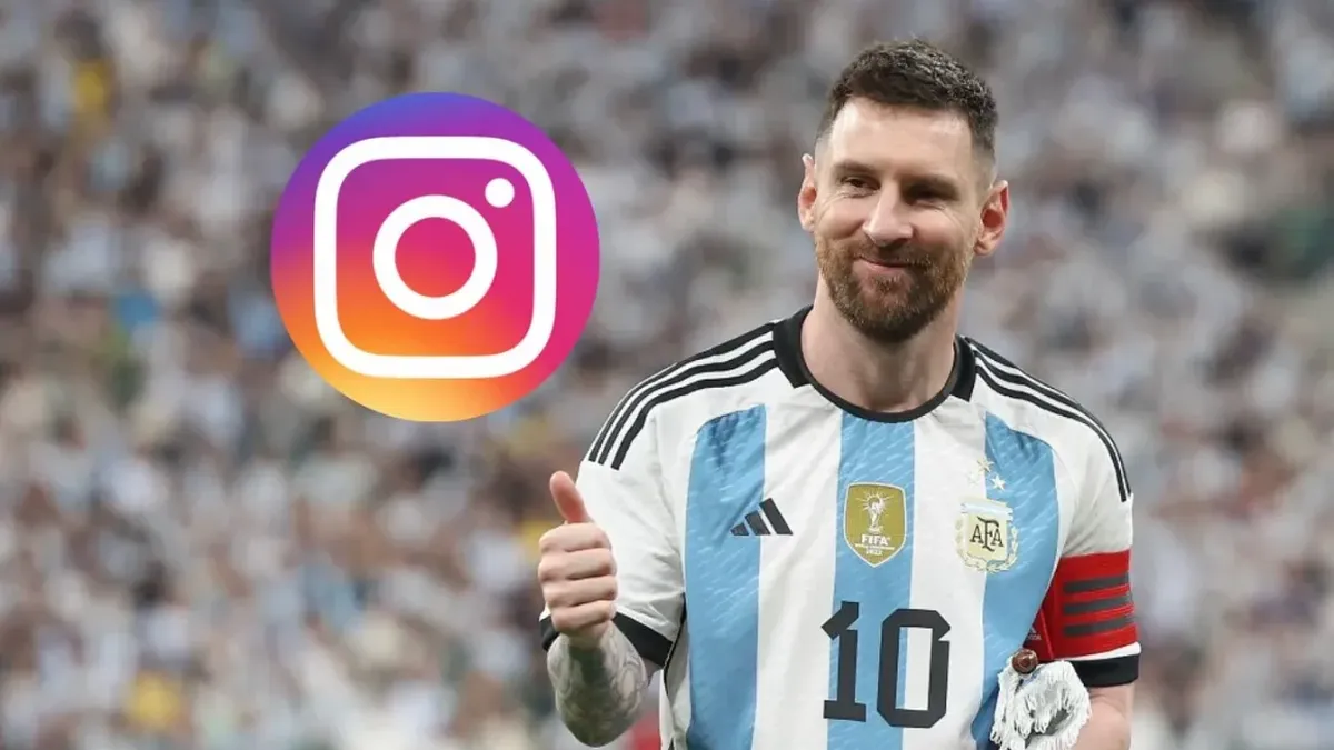 Cuáles son los 4 equipos que Messi sigue en Instagram