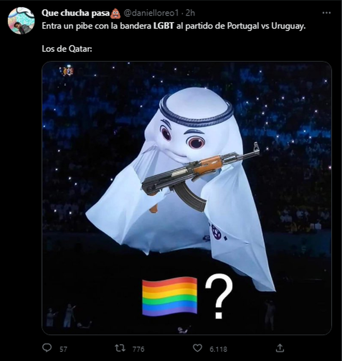 Qatar 2022 Pausado por una bandera LGBT, explota internet
