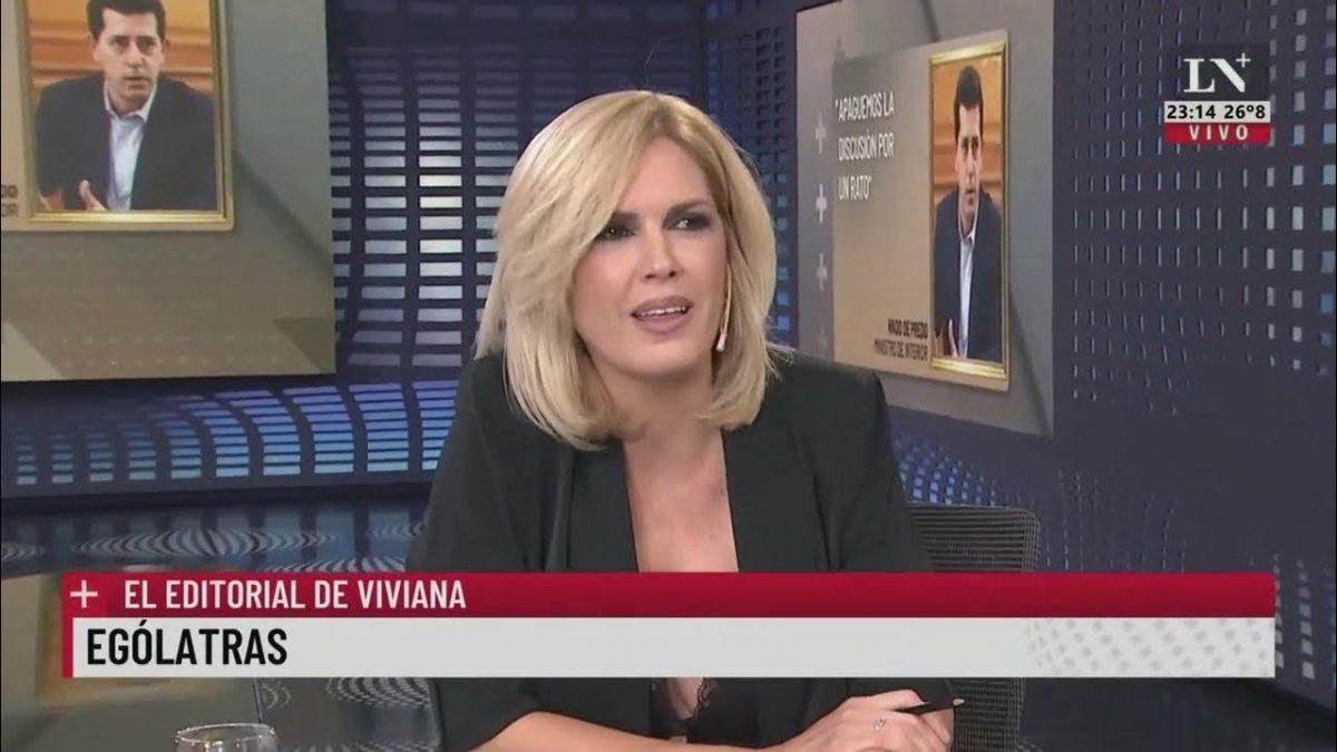 ¿Estrés? Viviana Canosa se ausentó LN+ y denunció aprietes