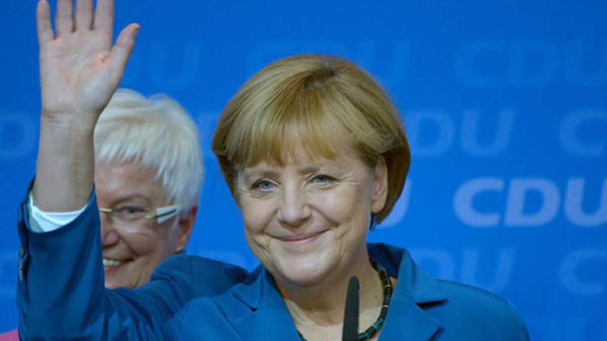 Merkel no es Cristina: Volvió a ganar y por mayoría absoluta