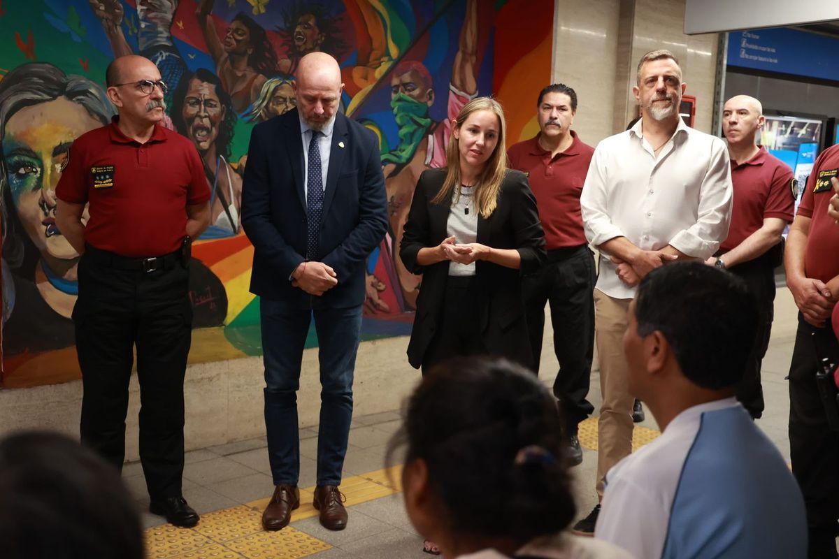 Clara Muzzio en el respaldo de la Policía de la Ciudad