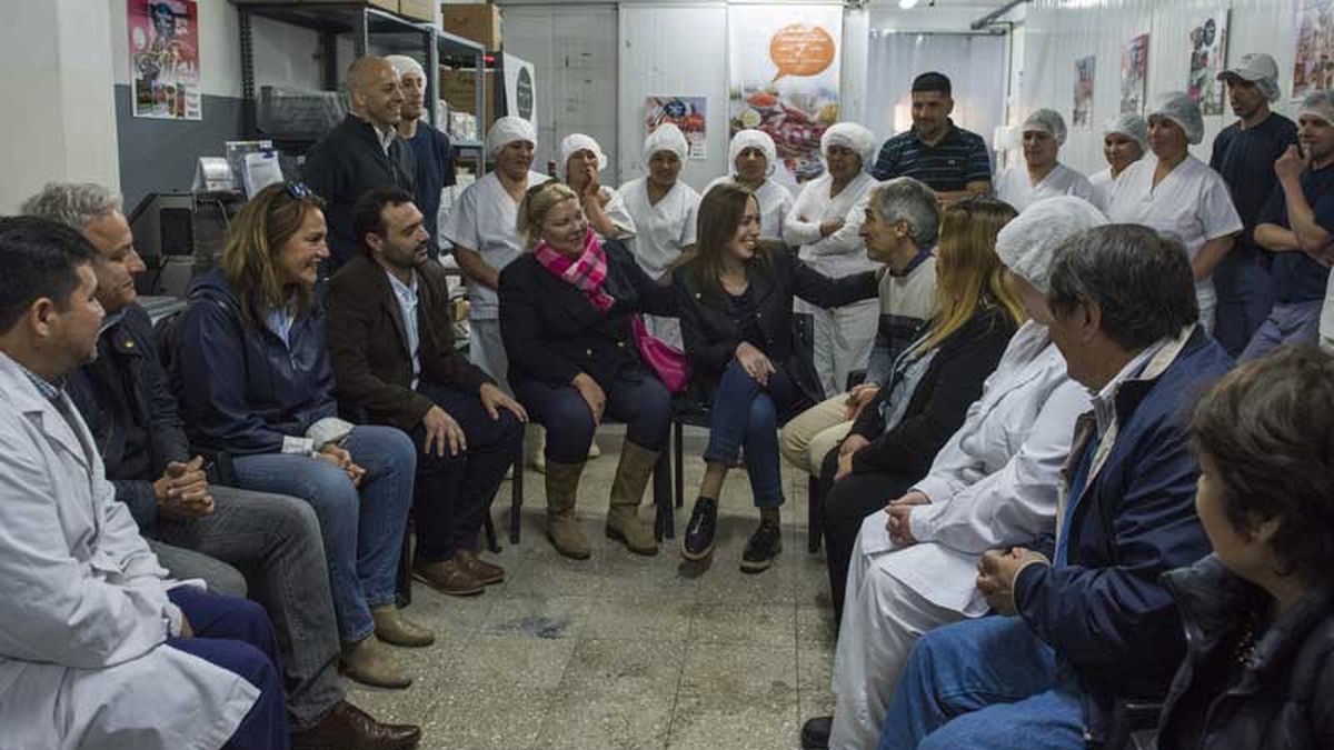 Vidal, Ducoté y Bortule recorrieron una PyME de Pilar