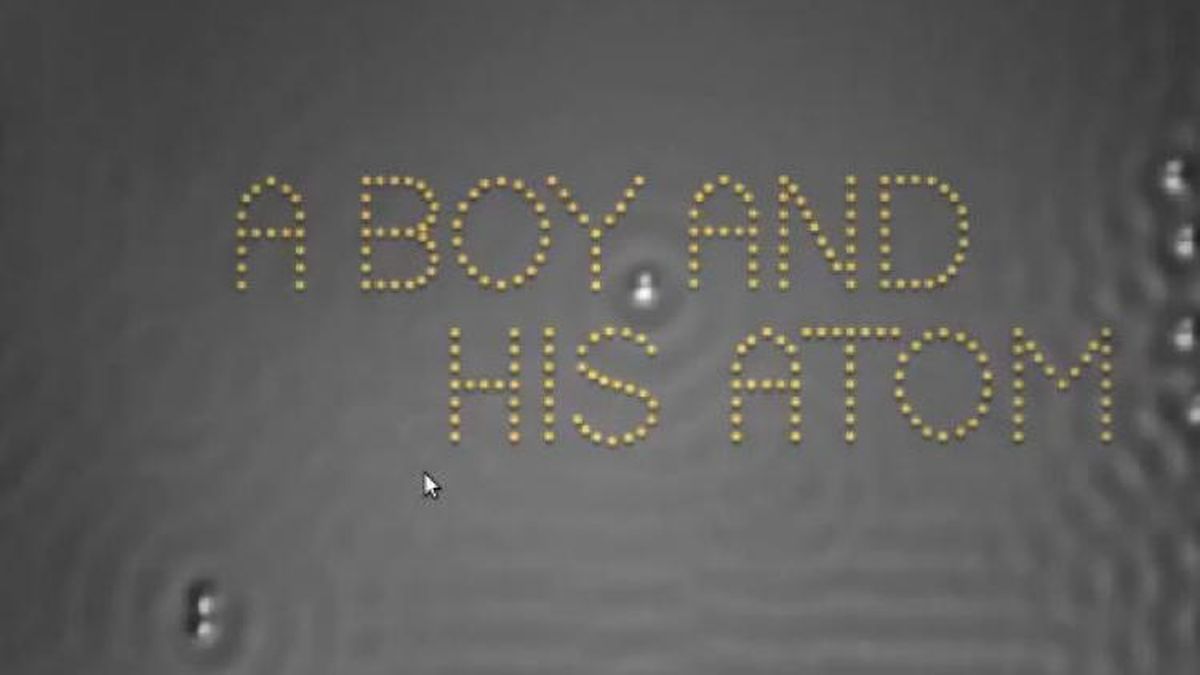 Video: IBM lanza una película protagonizada por... átomos