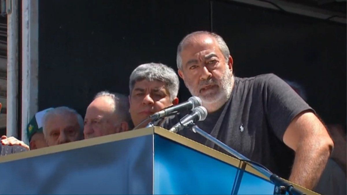 1er. paro nacional: Marcha, tensión y denuncia de la CGT