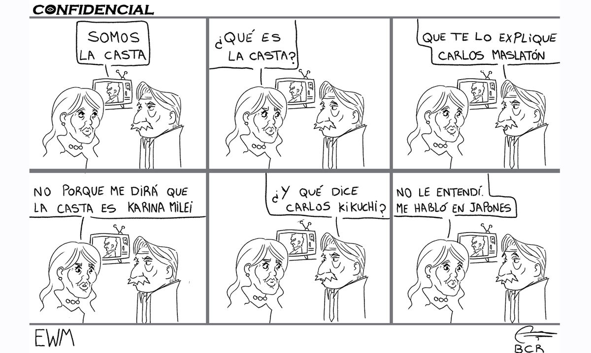 Javier Milei, Carlos Kikuchi, Carlos Maslaton...