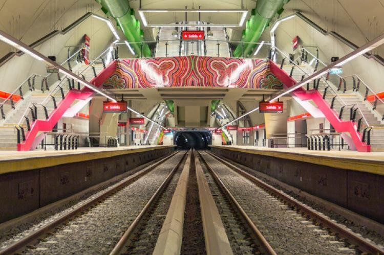 Con personal jerárquico, el Subte Línea B llega a las nuevas estaciones