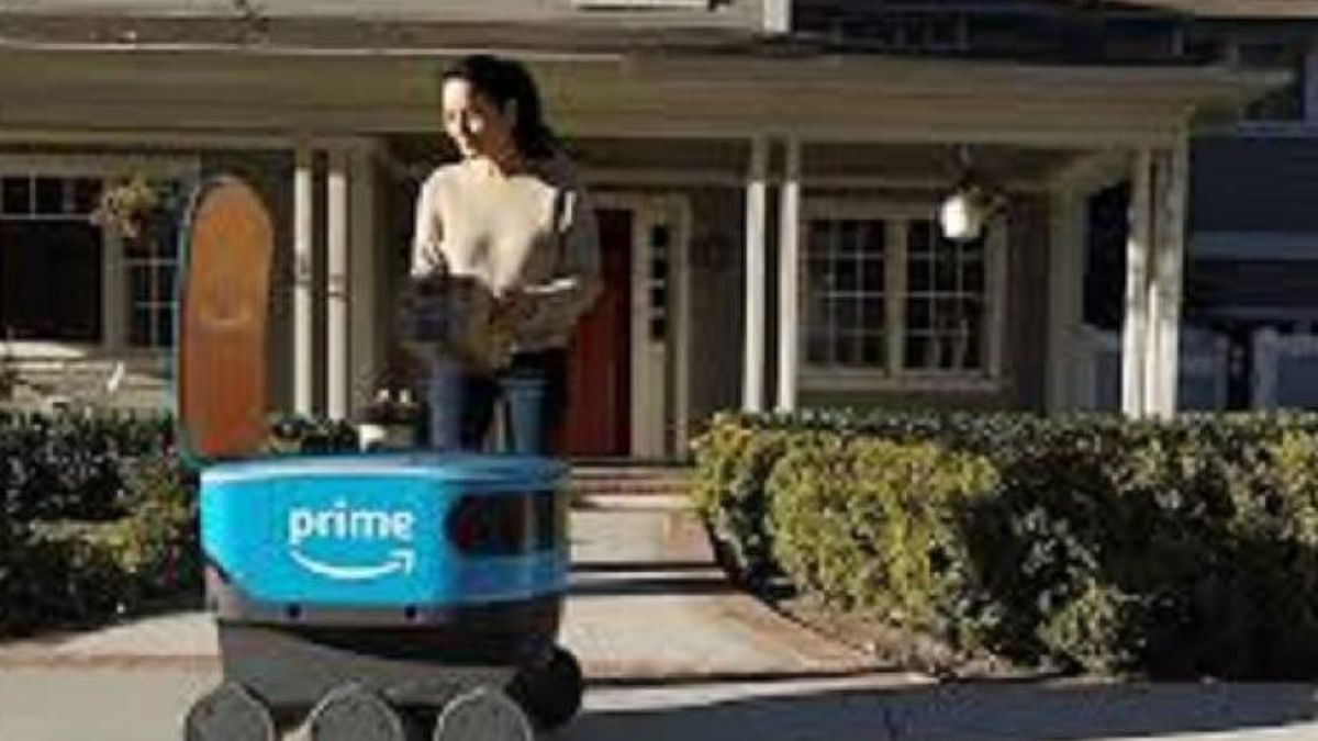 Entrenan un robot repartidor con inteligencia artificial