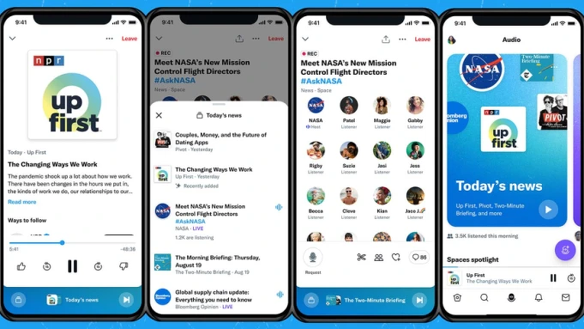 Nueva función: Twitter agrega podcasts a su plataforma