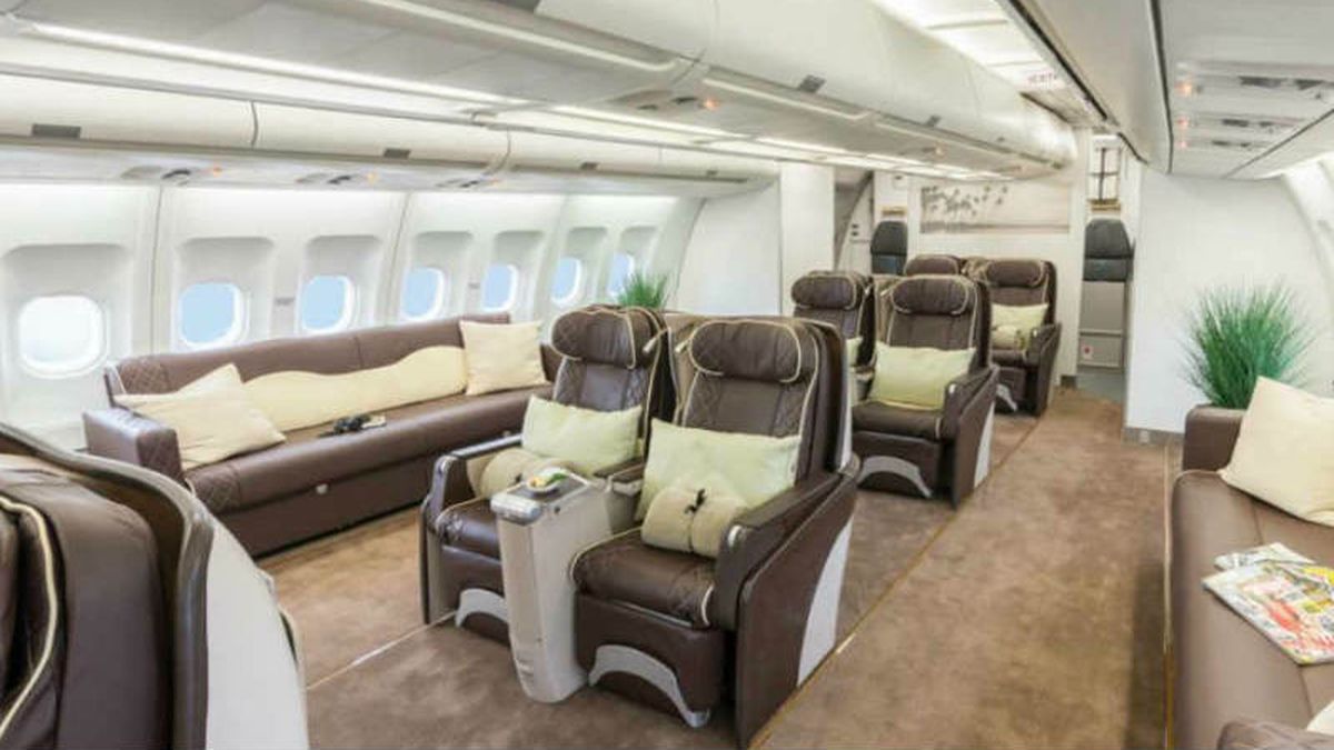 $77 millones e intermediario polémico: Datos sobre el avión VIP de la ...