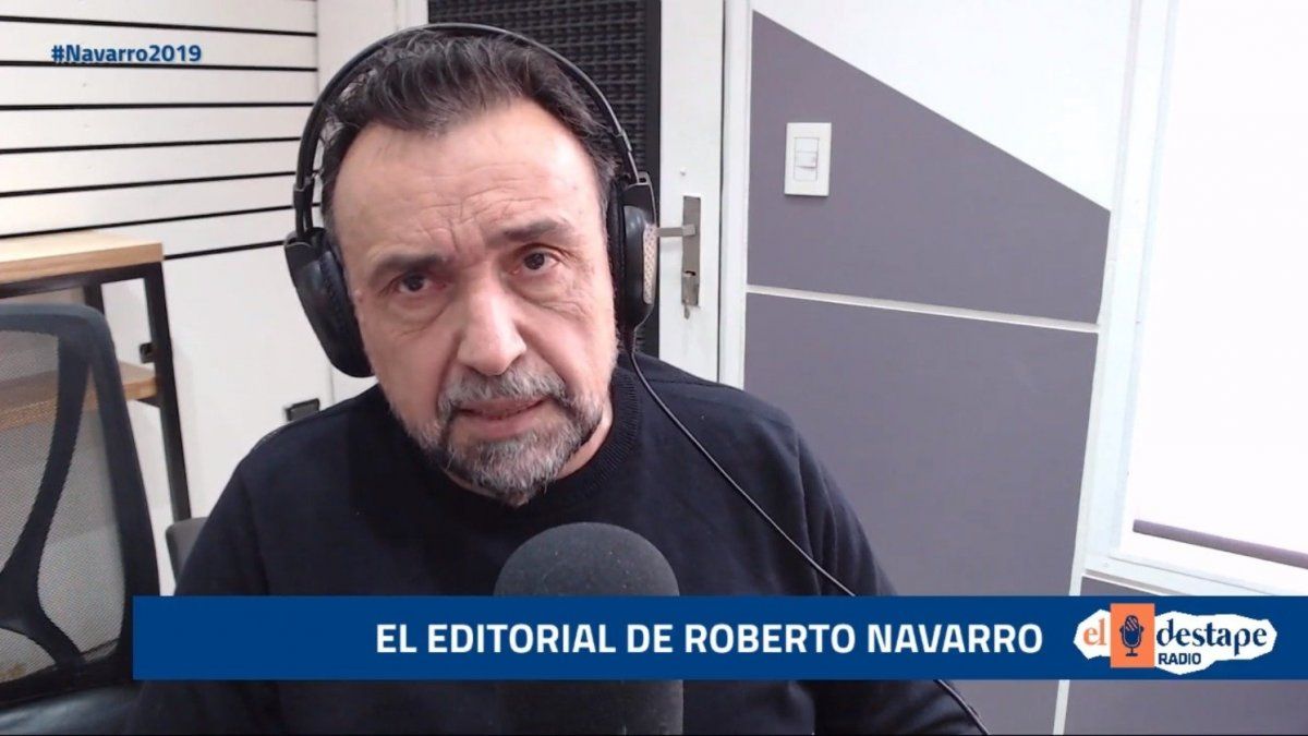 Roberto Navarro comparó a Viale, Lanata y Fantino con Videla