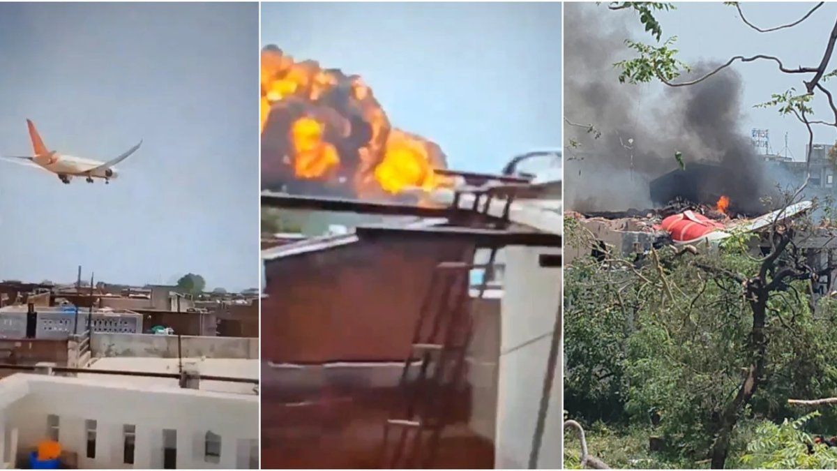 La cifra de muertos en accidente del avión Boeing 787 de Air India en Ahmedabad sube a 279