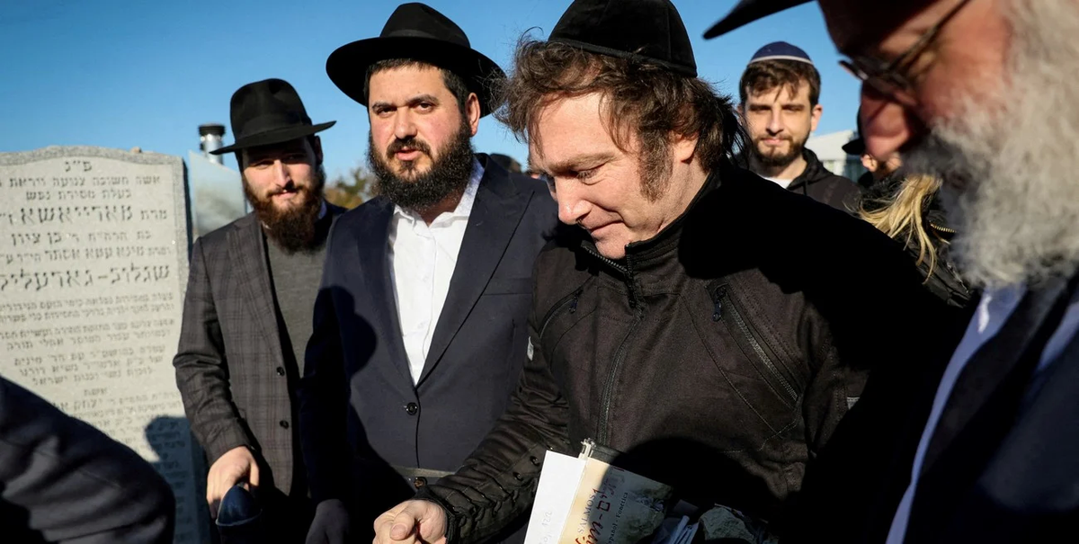 1 semana de Javier Milei: Del Jabad-Lubavitch a Olivos