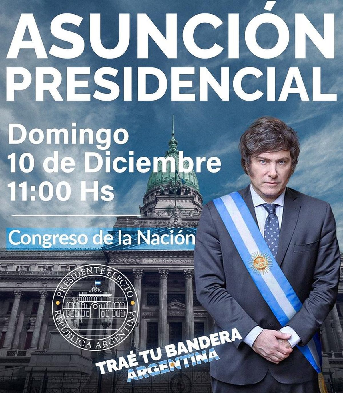 Javier Milei responde al bullying con el arte de la ironía