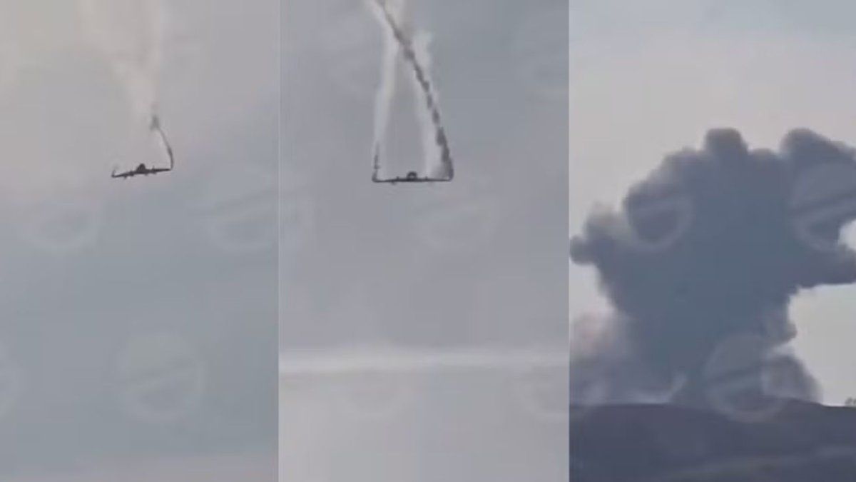 Avión de Turquía se estrelló en Georgia: el momento en el que se ...
