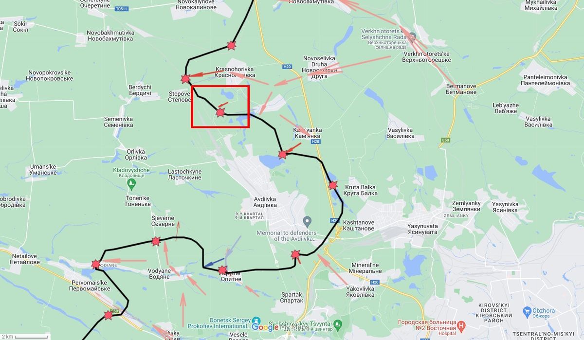 Avance de Rusia en Avdiivka entre combates de desinformación