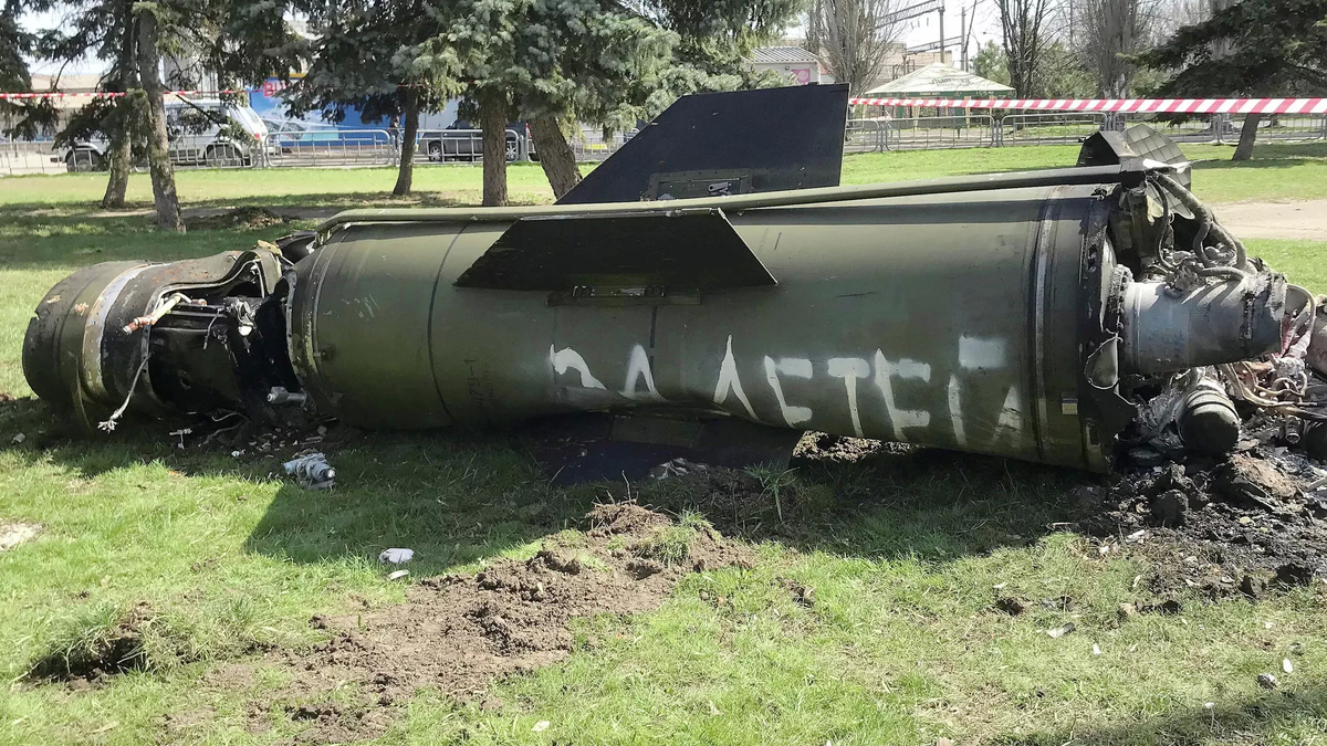 Misil 9M79-1 N° Sh91579: El Tochka-U en Kramatorsk