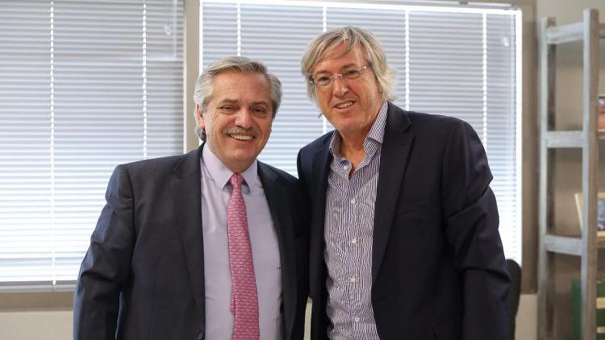 Alberto Fernández recibió al empresario farmacéutico Alejandro Roemmers