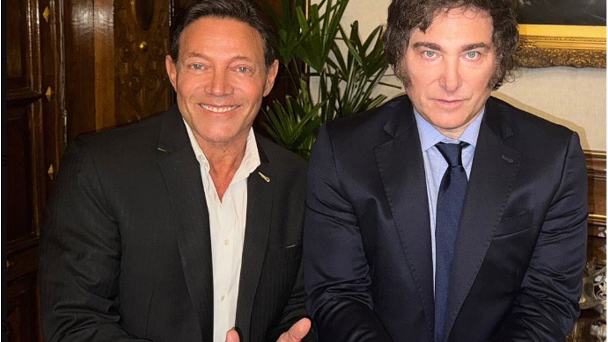 Javier Milei se reunió con el polémico lobo de Wall Street
